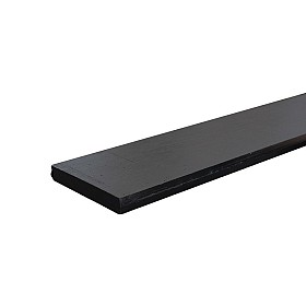 Beton onderplaat antraciet gecoat 3x25x184 | GSB Wijchen